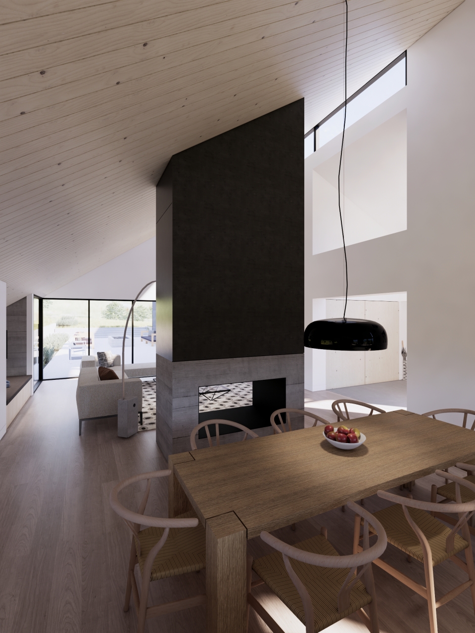Dutton Architects Powder Mountain Dining Room - Dutton Architects
