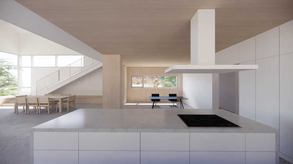 Dutton Architects Mt. Washington House Rendering - Dutton Architects